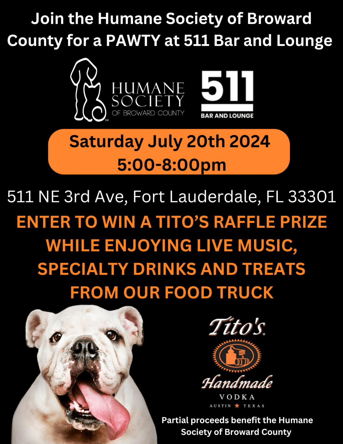 Events from 7/20/2024 – 4/26/2025 – Humane Society of Broward County