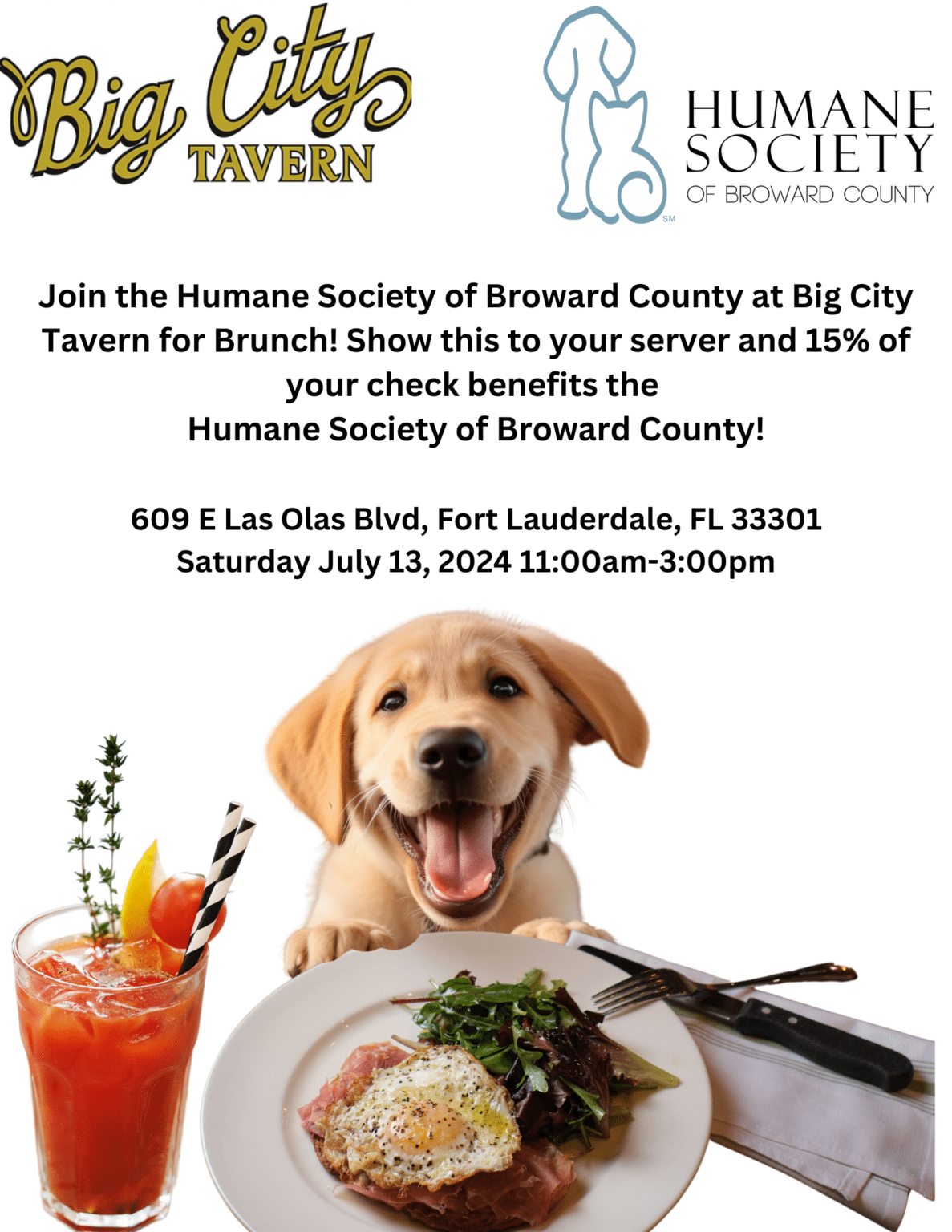Big City Tavern Committee Event - Humane Society of Broward County